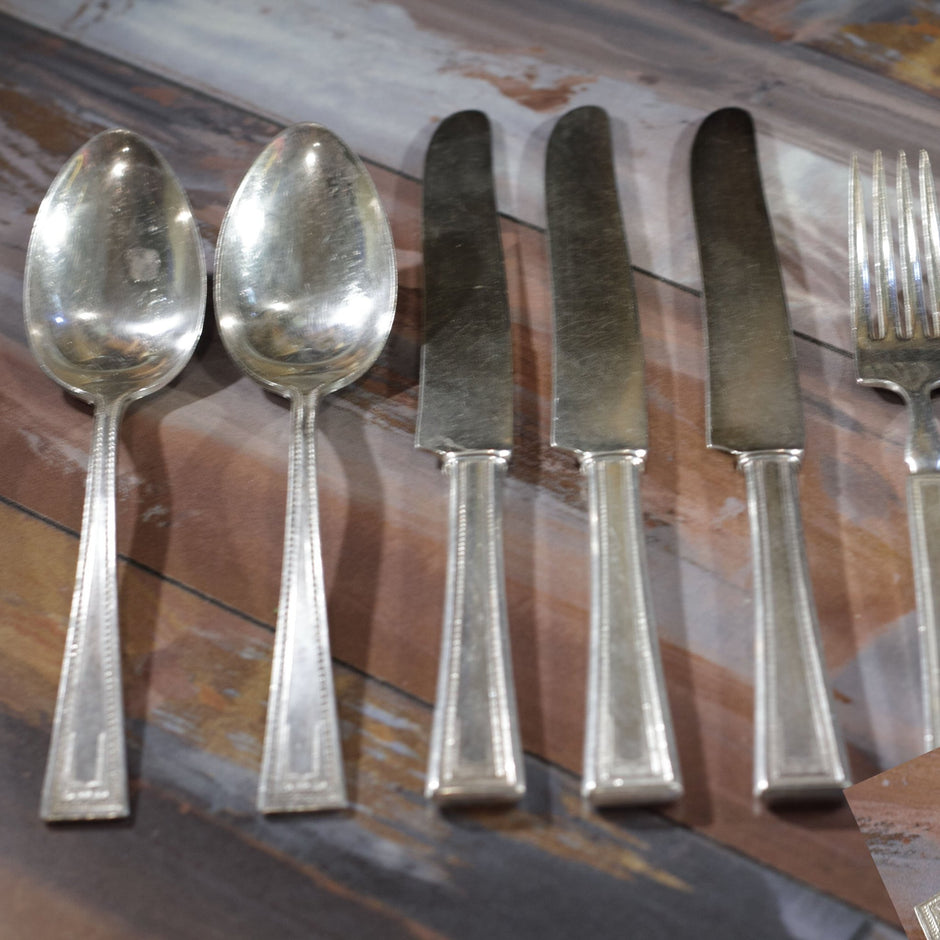 Flatware | Vintage Silverplate, Pewter & Stainless – The Townhouse ...